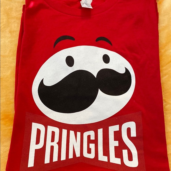 Tultex | Shirts | Mens Pringles Logo Short Sleeve Tshirt Size Xl | Poshmark